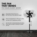 V-Guard Esfera Remote 5 Blade 400 mm 5 Blade Pedestal Fan Price in ...
