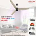 Polycab Silencio Mini BLDC 48C Ceiling Fan with Remote 1200 mm 3 Blade ...