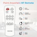 Polycab Wizzy Neo 1200mm 5-Star BLDC, Remote Control, 55% Energy Saving ...