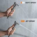 Krystal by Krystal Bathroom Jet Spray for Toilet Premium Chrome Finish ...