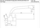Jaquar FLR-CHR-5347SD Kitchen Mixer Faucet Price in India - Buy Jaquar ...