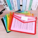 Flipkart.com | Shree MPS Poly-Propline Multicolor Document Button Folder – A4 Size Plastic File ...