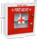 Vrushti Big Size First Aid Box Wall Mount First Aid Kit box First Aid ...