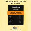 Amwel Organic Jau Atta - Barley Flour, Jaun ka atta | 450g x 2 pc ...