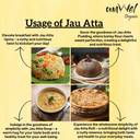 Amwel Organic Jau Atta - Barley Flour, Jaun ka atta | 450g x 2 pc ...