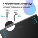 HUION HS64 Drawing Pen Tablet 6.3 x 4 inch Graphics Tablet Connectivity ...