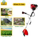 Dgk Brush 35cc Petrol Engine 4 Stroke Side Pack Crop Cutter Machine ...