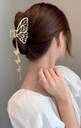 sparkal Korean Butterfly Golden Hair Clature For Girls And Womens Pack ...