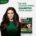 Streax Insta Shampoo Hair Colour for Men & Women (15 ml x 16 = 240 ml ...