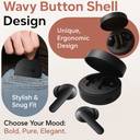 TECHIO C_M_F582 | Alpha Boost 45Hr Playtime Heavy Bass Gaming Mode TWS ...