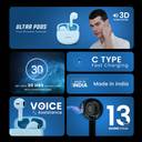 Hammer Ultra Pods Tws Earbuds, 13mm Drivers, 30H Playtime Bluetooth ...