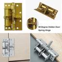 7seas Automatically Door Hinge Lock, Automatic Self-Closing Door Hinges ...