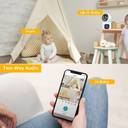 DDLC 4MP Dual Lens WiFi Smart Indoor Camera | 355° Pan, 45° Tilt ...