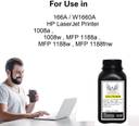 Black 166A Toner Powder For HP Laser Printers 1008a, 1008w, 1188a ...