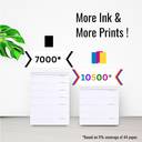 RAMKE Refill Ink Kit Compatibale for HP 803 Printer Black + Tri Color ...