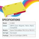 VMS Professional Color Inkjet Cartridge E-5852 (CMYK) | Black + Tri ...
