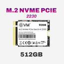 EVM M.2 NVMe (2230) 512 GB All in One PC's, Desktop, Laptop Black PCIe NVMe Internal Solid State ...