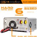MuscleGrid India 3500 VA Hybrid Solar Inverter 6 AI Modes Configurable ...
