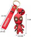 Mubco Deadpool 3D Keychain| Strap Charm & Hook | PVC Movie Model Toy ...