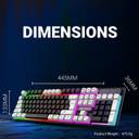 Ant Esports MK1450 Pro / Backlit Membrane with Mixed Color Lighting ...