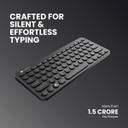 Portronics Bubble, POR1677 Bluetooth, Wireless Multi-device Keyboard ...
