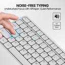 Portronics Ki-Pad 3 USB Wired Keyboard, Noise-free Typing, Large Keys ...