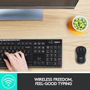 Logitech LOGI MK275 WIRELESS COMBO Wireless Standard Multi-device ...