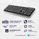 Elista ELS WK-710 Wired USB Multi-device Keyboard - Elista : Flipkart.com