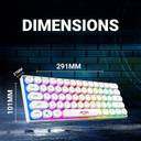 Ant Esports MK1500 Retro Style Mini 60% Pro RGB with Membrane Switches ...