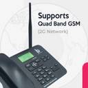 Beetel F2K GSM Dual SIM Fixed Wireless Phone Corded Landline Phone with ...