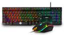 Frontech KB-0040 Wired Gaming Combo Keyboard and Optical Mouse| RGB ...