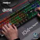 Frontech KB-0040 Wired Gaming Combo Keyboard and Optical Mouse| RGB ...