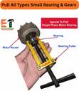 SIGNATT 2-Jaw Bearing Puller Tool – Heavy-Duty 5-Inch Fan Puller-Yellow ...