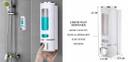 Mikku Wall Mounted Liquid Soap Dispenser, 400ml, Soap Liquid Dispenser ...