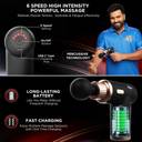 DR PHYSIO USA Dynamo Full Body Pain Relief Massage Gun-1034, Cordless ...