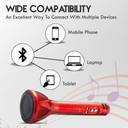 Acesquare Portable Wireless Bluetooth Mike For Singing With Inbuild ...