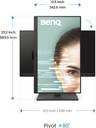 BenQ GW2490T 60.96 cm (24 inch) Full HD LED Backlit IPS Panel with 99% ...
