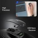 ZEBRONICS Sheer Wireless Ambidextrous Optical Mouse Rechargeable ...