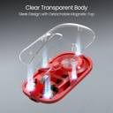 Portronics Toad 8 Transparent Wireless Mouse, Bluetooth + 2.4GHz ...