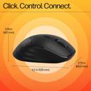 HP M120 Wireless Ambidextrous Optical Mouse with Bluetooth - HP ...