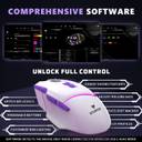 EVOFOX Banshee 3 Mode Wireless Optical Gaming Mouse with Bluetooth ...