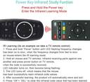 RuhZa G10 Air Mouse Wireless Infrared Remote Control 6 Axis Gyroscope ...