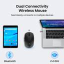 Portronics Toad III Wireless Mouse with Bluetooth & 2.4 GHz Dual ...