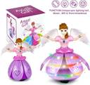 cutiefly Musical Dancing Doll with Light & Music 360 Rotating Bump n Go ...