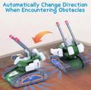 BAIRNINO 2-in-1 Transformer Tank to Robot, Bump-and-Go, LED & Music - 2 ...