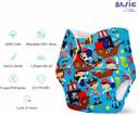 Superbottoms Pack of 6 BASIC Reusable Cloth Diapers for Babies ...
