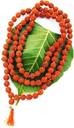 Malas Collection PanchMukhi Rudraksha Jaap Mala Original 108 Beads Wood ...