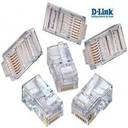 D-Link RJ45 Connector Module Plugs - Pack of 100 Nos Network Interface ...