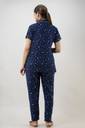Fhjhh Women Printed Blue Night Suit Set Price in India - Buy Fhjhh ...