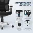 Da URBAN Beatle Black High Back Mesh Office Executive Chair Price in ...